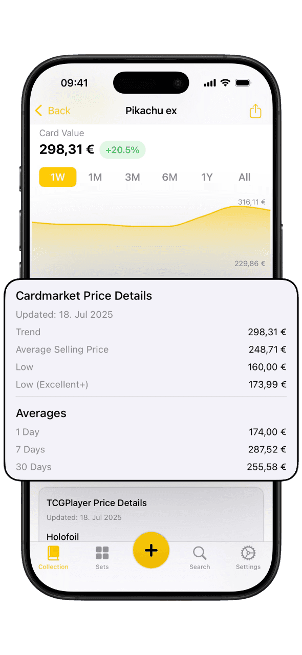Pokemon Card Scanner, Collection Tracker & Price Guide